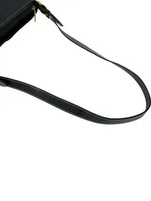 Burberry 1980-1990 Leather Bucket Bag