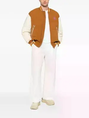 Drole De Monsieur Embroidered Padded Jacket