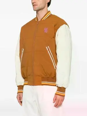 Drole De Monsieur Embroidered Padded Jacket