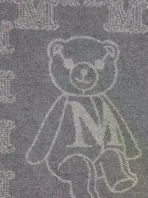 Max Mara Charme Bear-motif Scarf