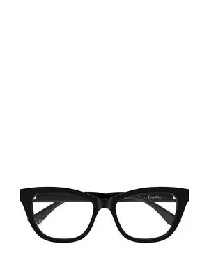Cartier Cat-eye Glasses - Black