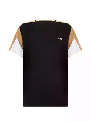 BOSS Colour-block Logo-print T-shirt