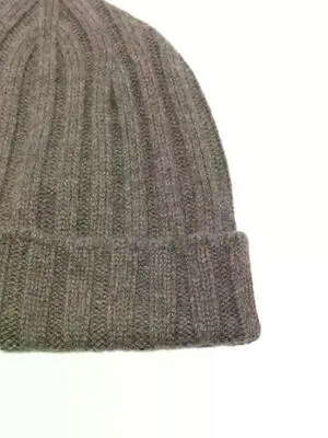 FILIPPO DE LAURENTIIS Ribbed-knit Beanie Hat