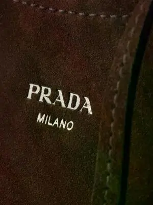 Prada Route Large Suede Bag