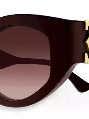 Cartier Logo-detail Sunglasses