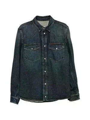 Moncler Western Denim Shirt - Blue