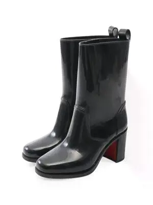 CHRISTIAN LOUBOUTIN 2000s Block-heel Rain Boots