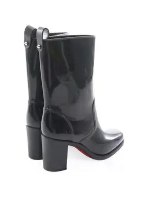 CHRISTIAN LOUBOUTIN 2000s Block-heel Rain Boots