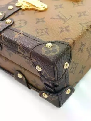 LOUIS VUITTON 2019 Petite Malle Monogram Shoulder Bag