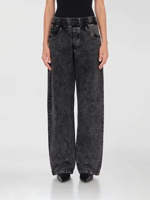 DIESEL® P-stuky Mid-rise Cotton Denim Wide-leg Jeans