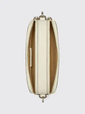 Tory Burch Miller Crossbody Bag In Pebbled Leather With Double Zip And Logo