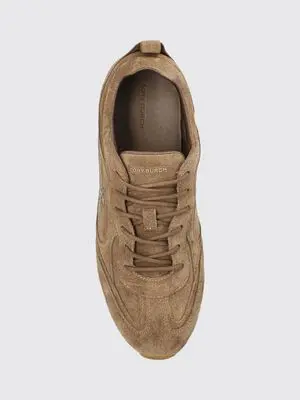 Tory Burch Low-top Sneaker In Suede Leather With Double T Logo And Serrated Sole