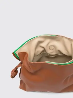 Loewe Flamenco Smooth Calfskin Clutch With Removable Shoulder Strap