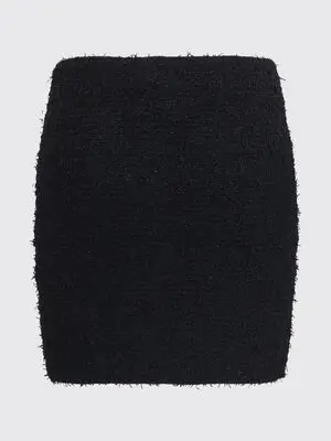 Balmain High-waisted Bouclé Pencil Mini Skirt