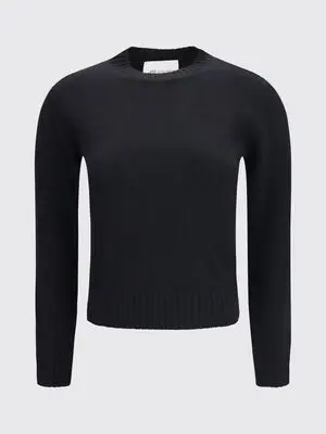 AMI Paris Wool And Cashmere Crew Neck Sweater With Ribbed Trims