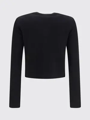 Balmain Slim Fit Viscose Blend Crew Neck Cardigan