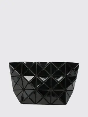 Issey Miyake Geometric Panel Mini Handbag In Pvc - Black