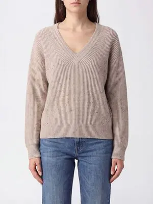 Brunello Cucinelli V-neck Cashmere Blend Sweater