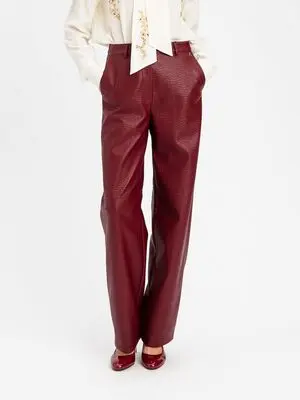 Twinset Textured Pants For Women