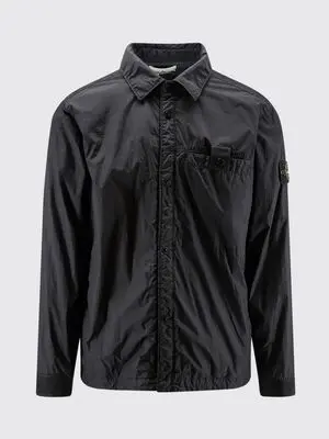Stone Island Ripstop Nylon Overshirt Padded With Primaloft® Technology