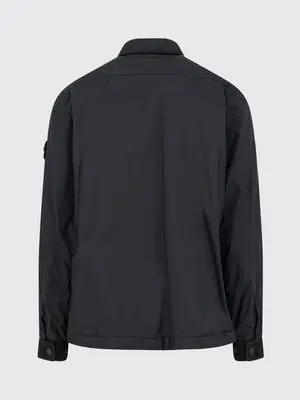 Stone Island Ripstop Nylon Overshirt Padded With Primaloft® Technology