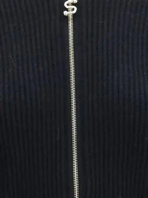Sportmax Hooded Wool And Cashmere Blend Zip-up Cardigan