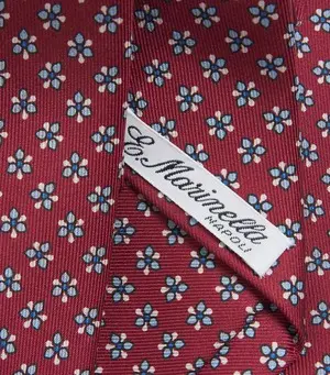 E. MARINELLA Silk Printed Tie