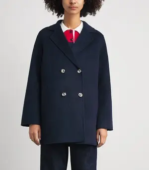 Claudie Pierlot Wool Double-breasted Coat