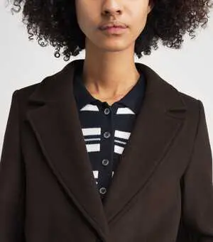 Claudie Pierlot Wool-blend Belted Coat