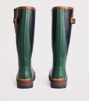 Barbour X Paul Smith Tall Wellington Boots