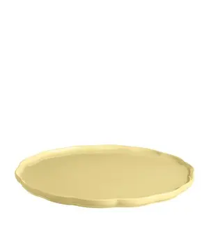 EMILE HENRY Ceramic Madeline Serving Plate - Yellow