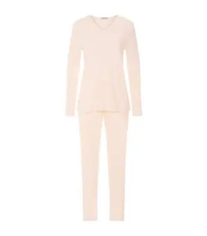 Hanro Tyra Pyjama Set Ivory