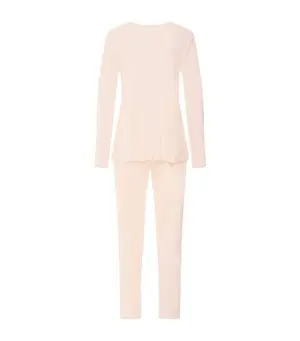 Hanro Tyra Pyjama Set - Ivory