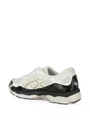 Asics Gel Nyc Mesh-panels Low-top Sneakers