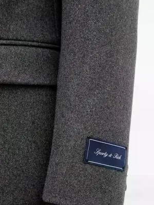 Sporty & Rich Notched-lapels Single-breasted Coat