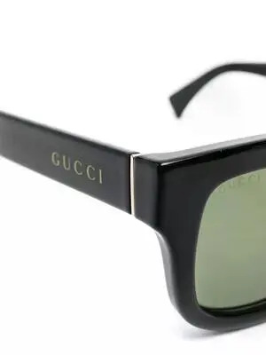 Gucci Square-frame Logo Sunglasses