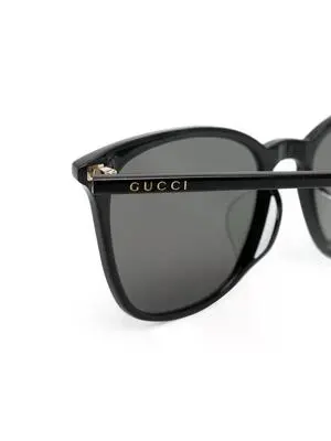 Gucci Logo Square Tinted Sunglasses
