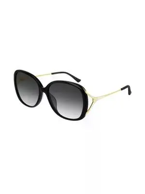 Gucci Interlocking G Sunglasses - Black