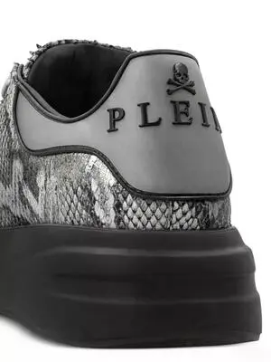 Philipp Plein Low Top Sneakers Roccia Python Print