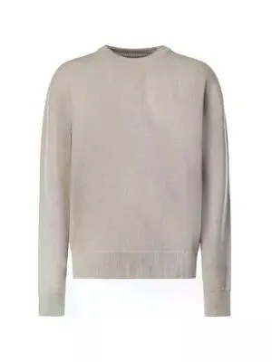 Jacquemus Ribbed-knit Crew-neck Wool Sweater - Neutrals