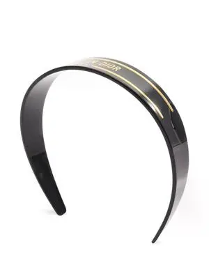 Dior 2010s Logo-print Headband