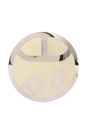 Hermès 2000s Chaîne D'ancre Round Scarf Ring - Silver