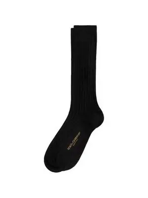 Dolce & Gabbana Ribbed Socks