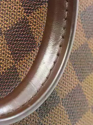 LOUIS VUITTON 2014 Pm Alma Damier Ébène-canvas Handbag