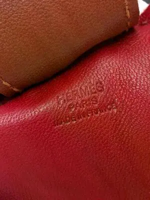 Hermès 2000s Rodeo Mm Bag Charm - Red