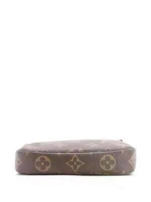 LOUIS VUITTON Pochette Accessoires Monogram Canvas Mini Clutch Bag