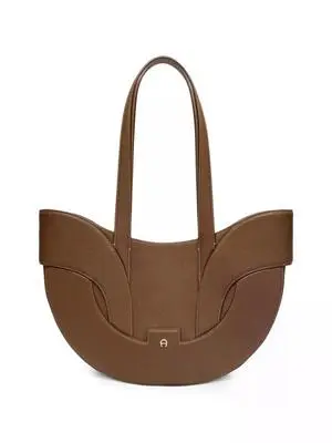 AIGNER Large Sellina Leather Tote Bag