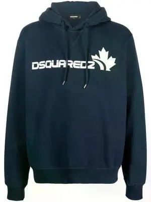 Dsquared2 Logo-print Long-sleeve Hoodie