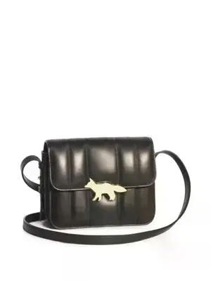 Maison Kitsuné Quilted Fox Shoulder Bag