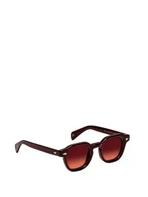 MOSCOT The Dolt Sun Geometric-frame Sunglasses - Red